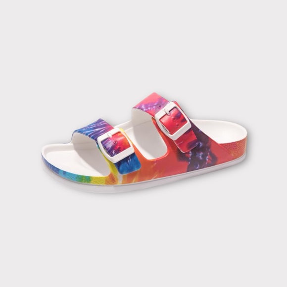 FunkyMonkey | Shoes | Funkymonkey Womens Comfort Slides Sandals Double ...